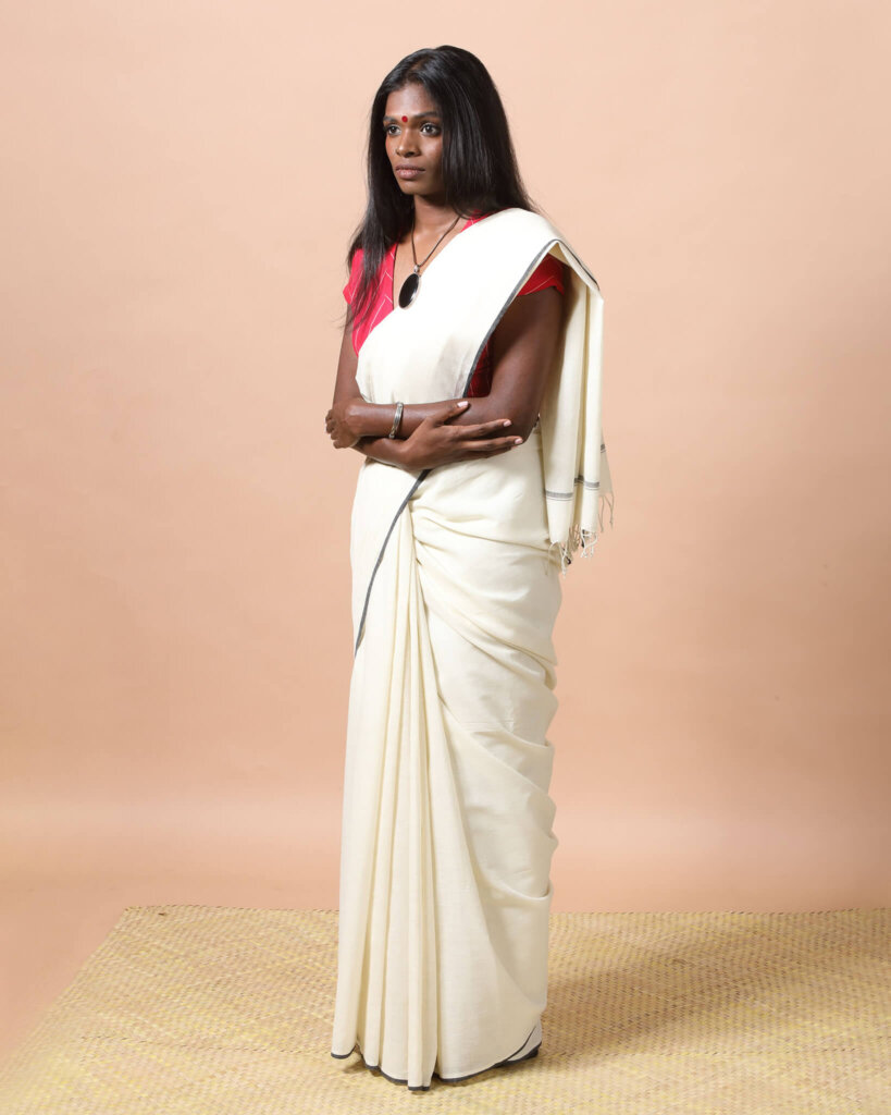 Behag White Saree in Sri Lanka | Rithihi